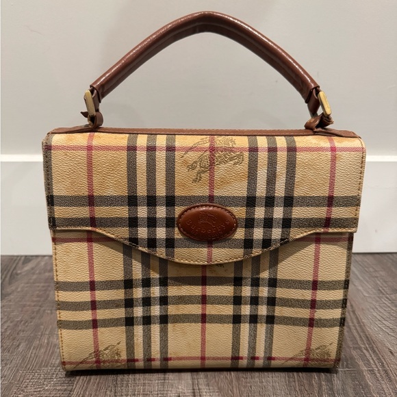 Burberry | Bags | Authentic Vintage Burberry Handbag | Poshmark